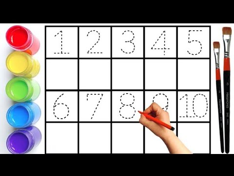 Learn counting 1 to 10 / Counting for kids,1 to 10, number song for ...