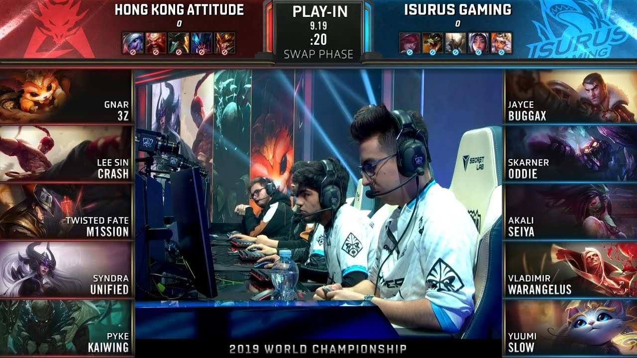 【2019全球總決賽】入圍賽 第六天 HKA vs ISG #1 - YouTube