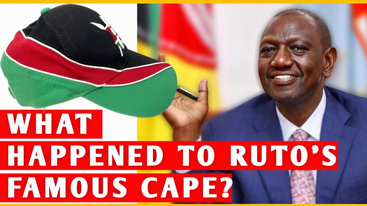 WHY RUTO DOES NOT WEAR HIS FAMOUS CAP THAT MADE HIM PRESIDENT - YouTube