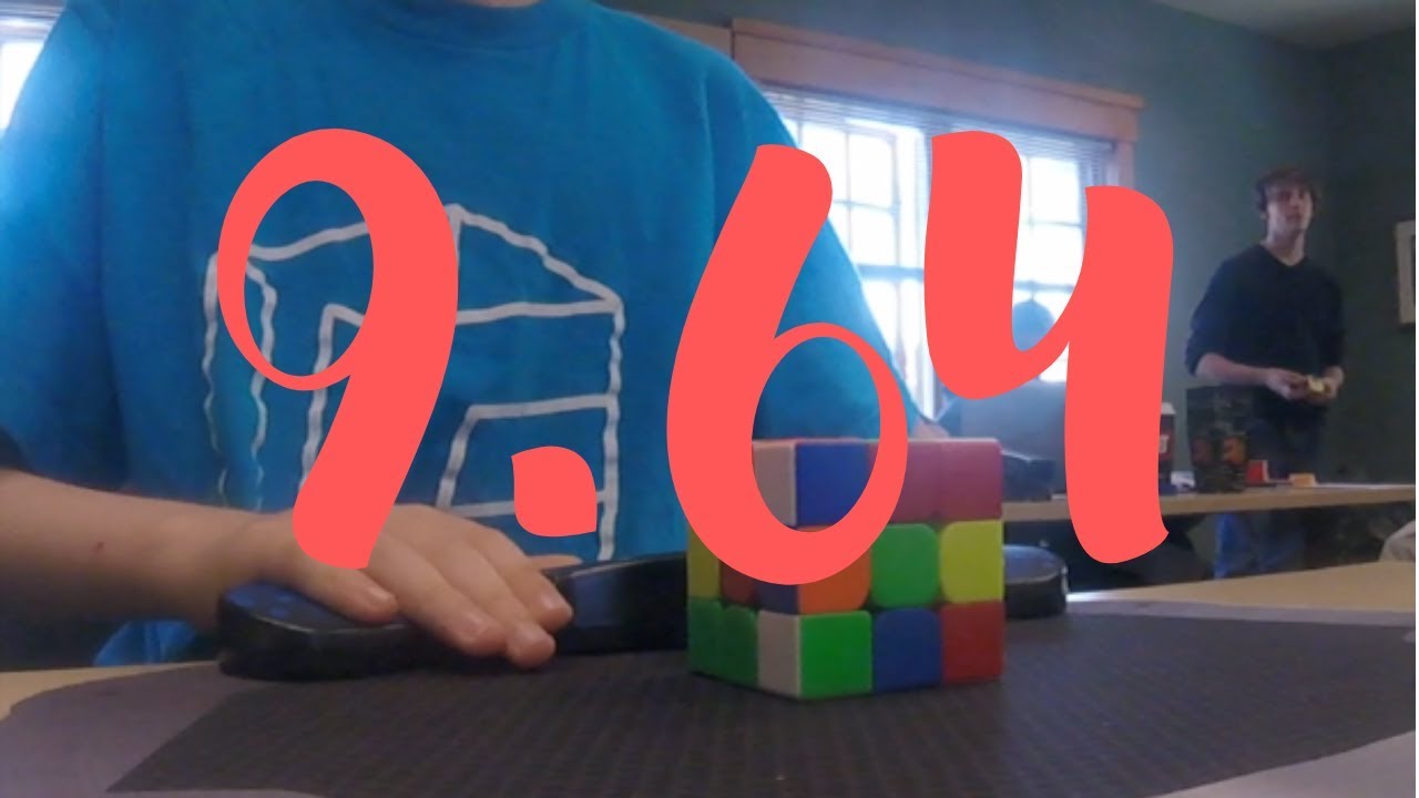 9.64 Official 3x3 Average - YouTube