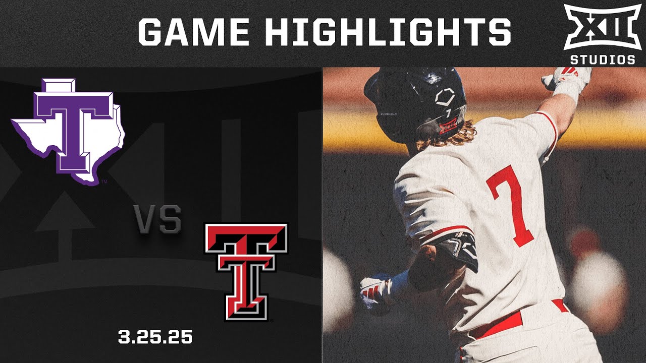 Tarleton State vs. Texas Tech (3.25.25) Highlights | 2025 Big 12 ...