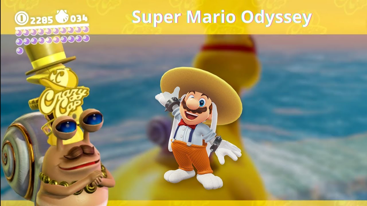 Super Mario Odyssey Walkthrough Part 7 Marios Seaside Adventure