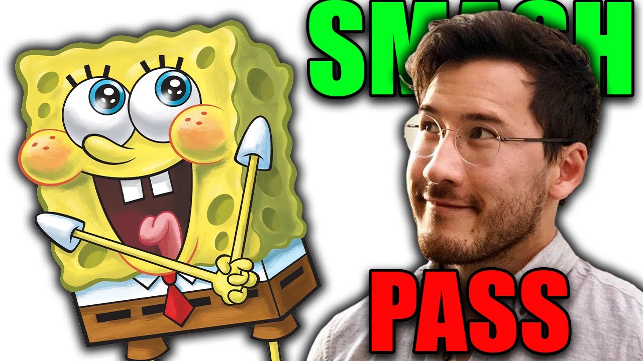Spongebob plays Smash or Pass: Youtubers - YouTube