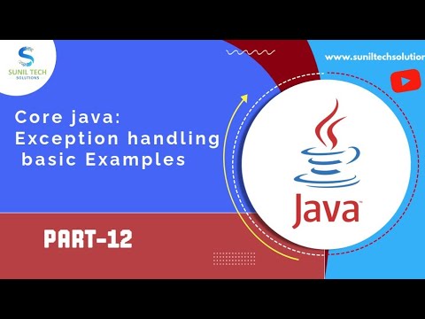 Exception handling basic Examples - YouTube