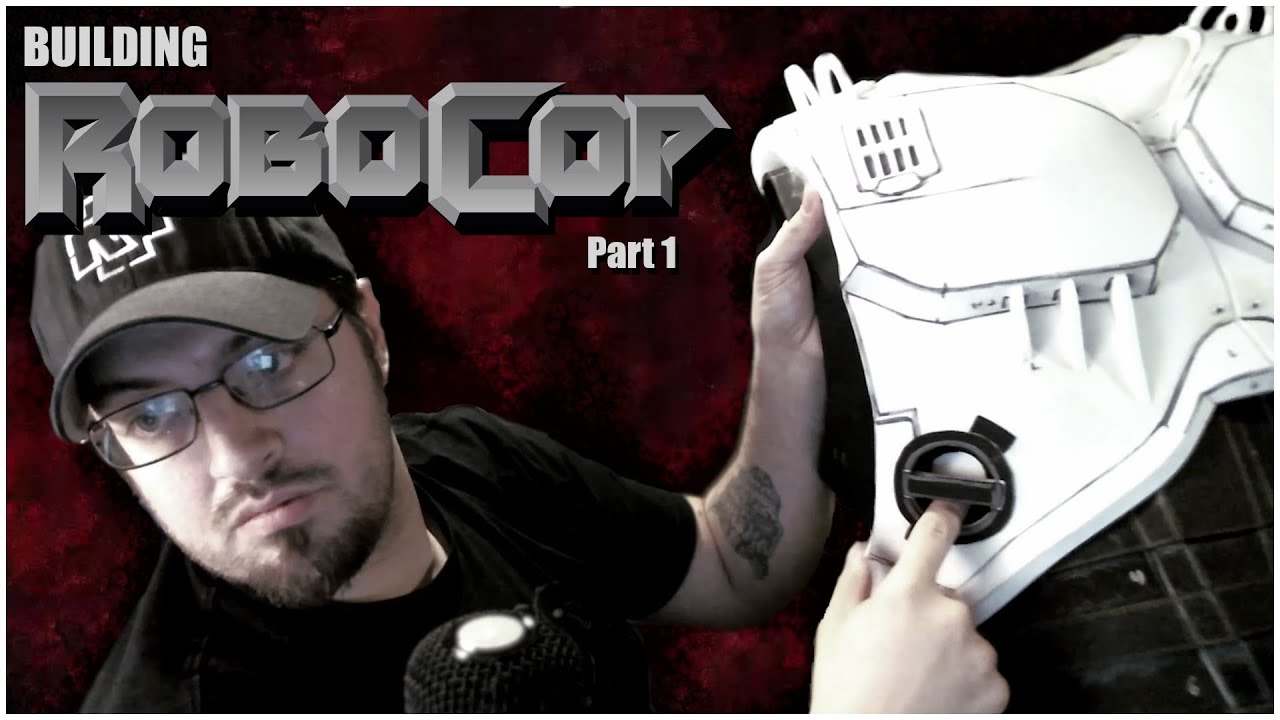 Building my RoboCop Cosplay for Halloween - Part 1 - Template and EVA ...