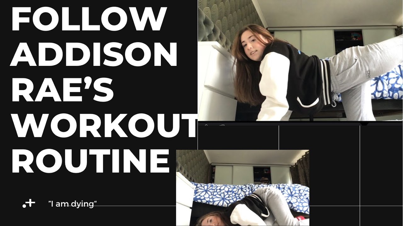 Following Addison Rae’s Booty Workout - YouTube