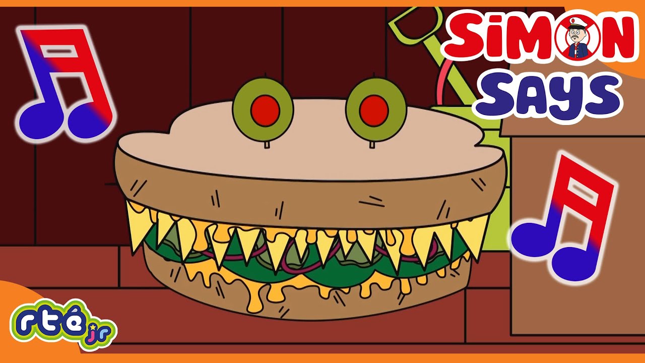 The Sandwich Monster 🥪👹 | Simon Says SONG 🎵 🎶 | @RTÉKIDSjr - YouTube