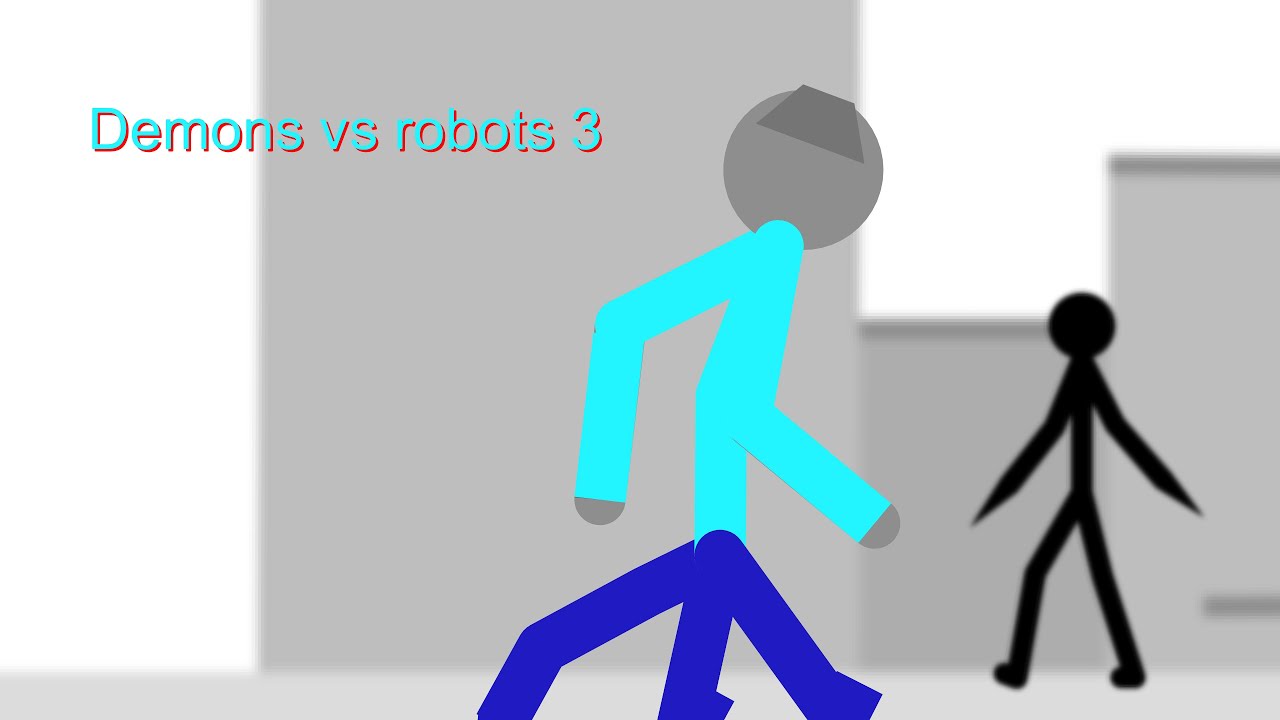 Demons vs robots episode 3 (Large guy) - YouTube