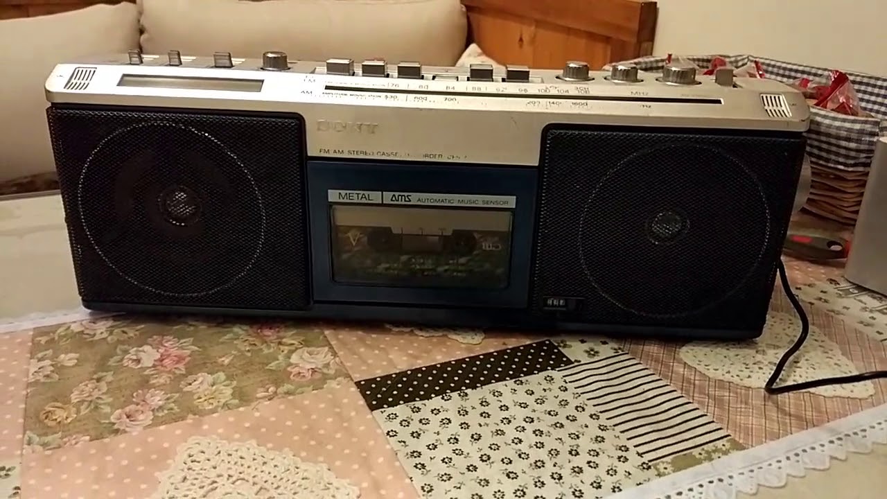 SONY CFS-7 TEST - YouTube