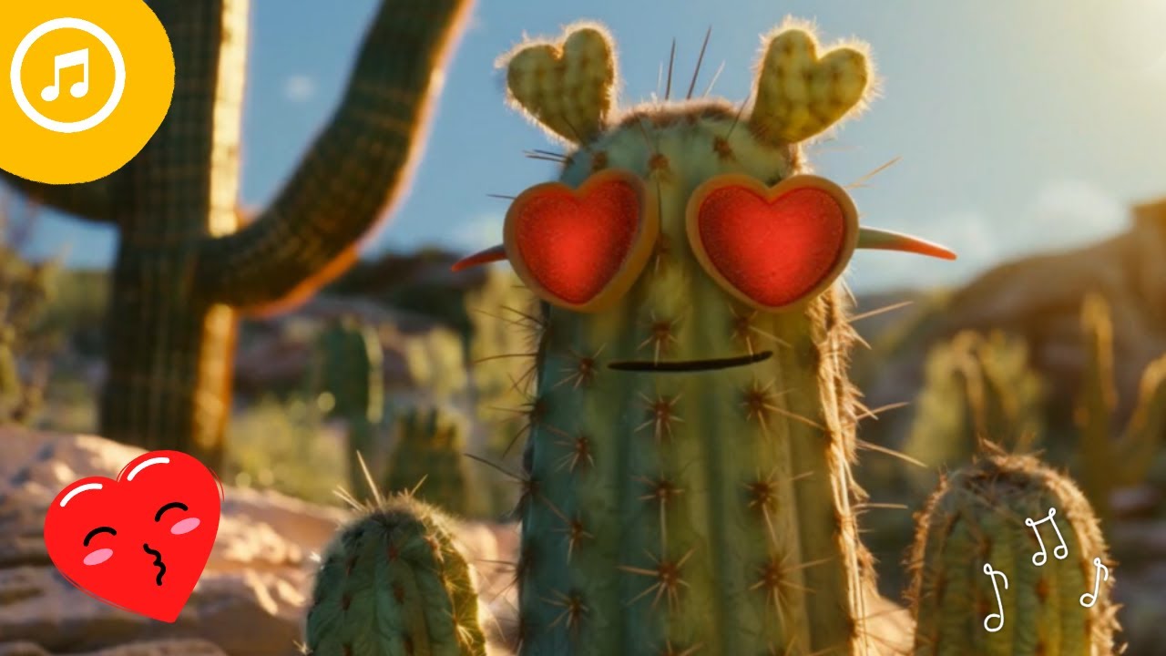 Cactus Love | A Catchy Tale of Prickly Romance for kids 🌵💕 - YouTube