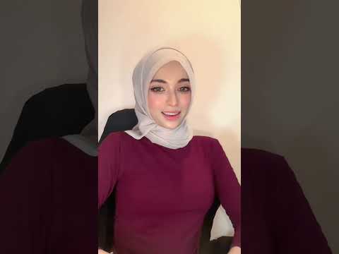 Routine of a woman wearing a hijab