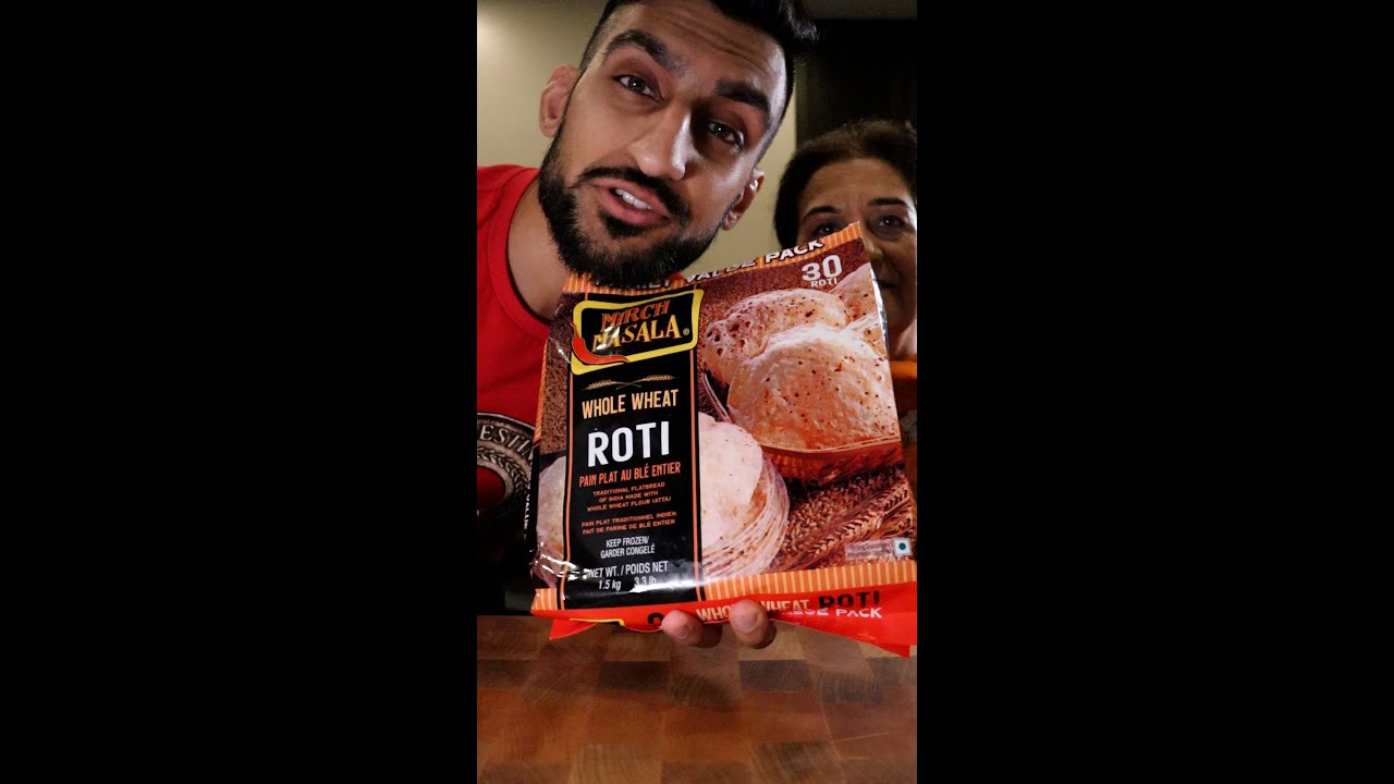 FROZEN Roti vs. FRESH Roti - YouTube