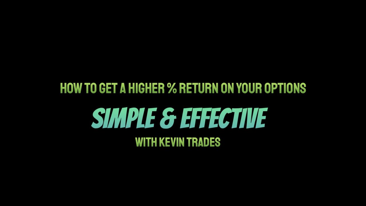 HOW TO GET HIGHER PERCENTAGE RETURNS WHEN TRADING!!(Part 1) - YouTube