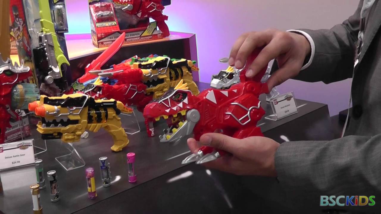 Power Rangers Deluxe T-Rex Super Charge Morpher - YouTube