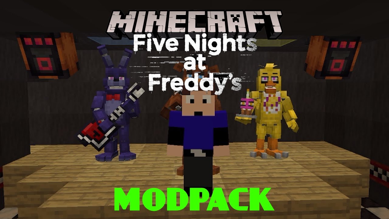This is the coolest modpack ive ever played! (Minecraft FNAF modpack ...