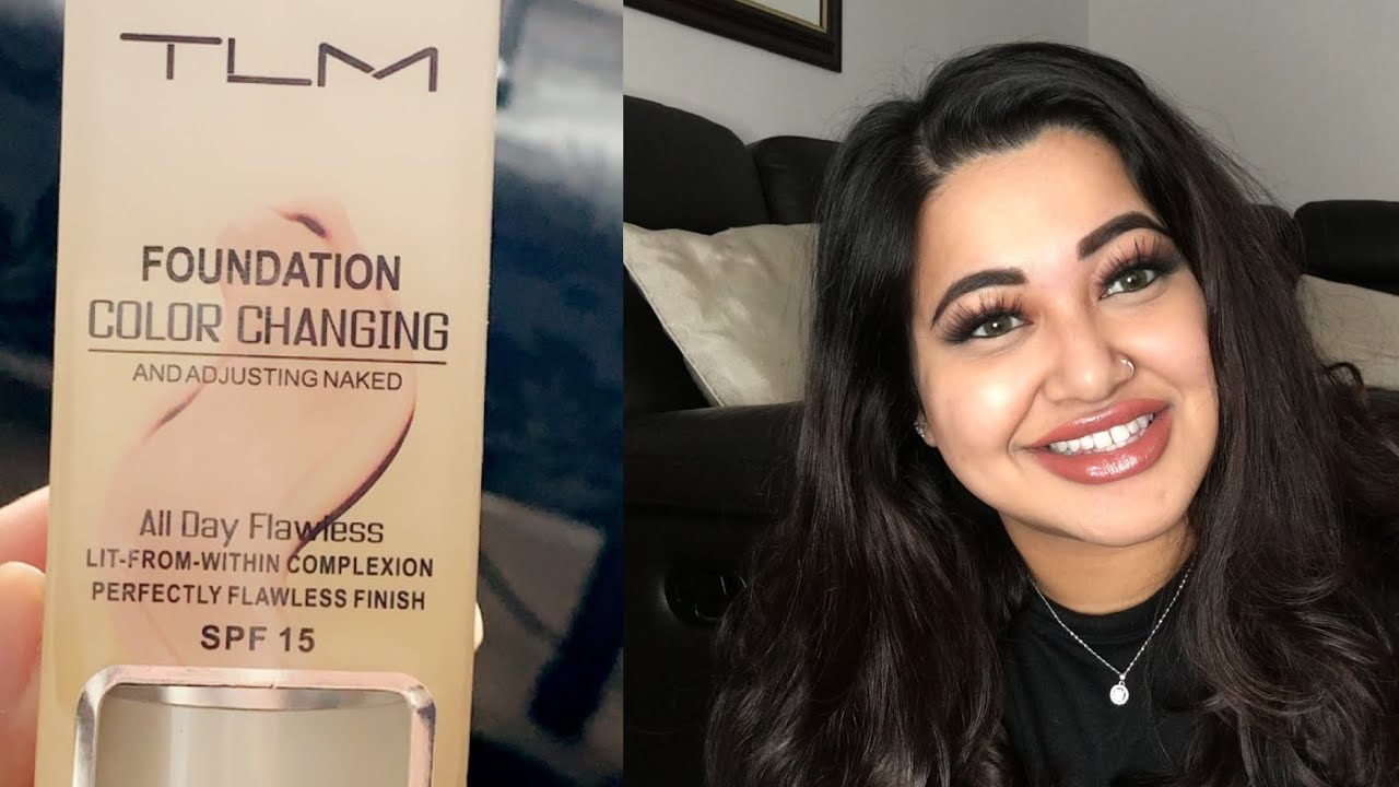 TLM Colour Changing Foundation | Make Up Review | It’s Magic?!!!! - YouTube