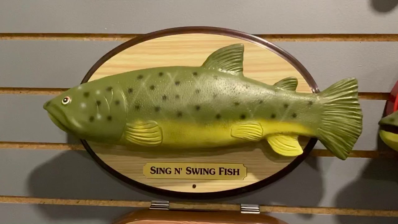 Sing N’ swing fish (large version) - YouTube