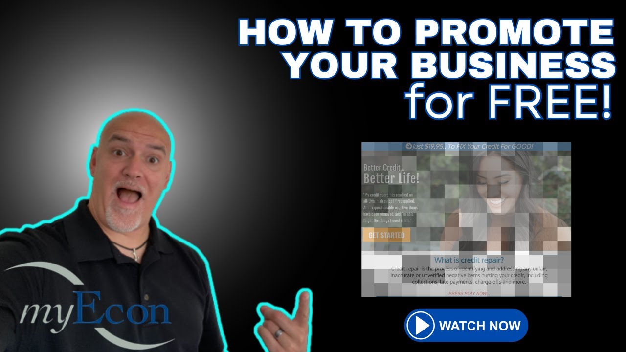 myEcon Overview - How To Promote Your Business For FREE - YouTube
