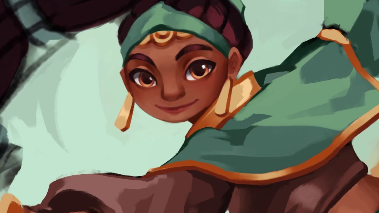 Project Stamina: Speed Art of the Newest Hero Fan - YouTube