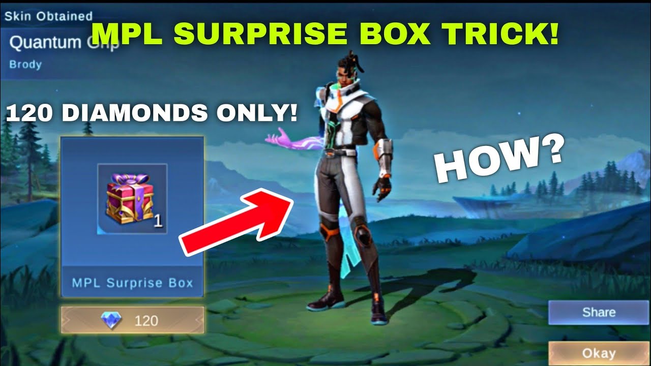 MPL SURPRISE BOX TRICK! BRODY QUANTUM GRIP FOR ONLY 120 DIAMONDS! MLBB ...
