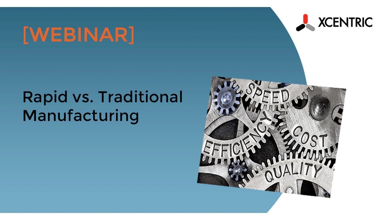 Rapid vs Traditional Manufacturing Process - YouTube