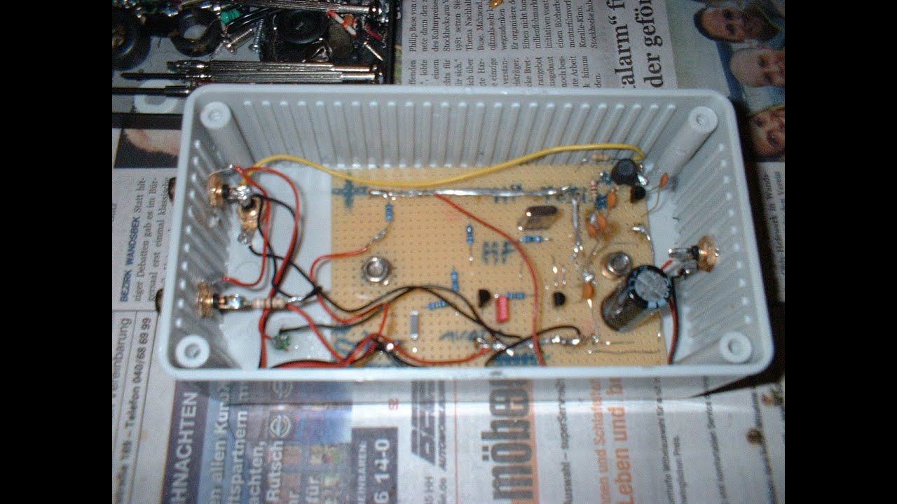 Shortwave Transmitter Kurzwellensender 6MHz - YouTube