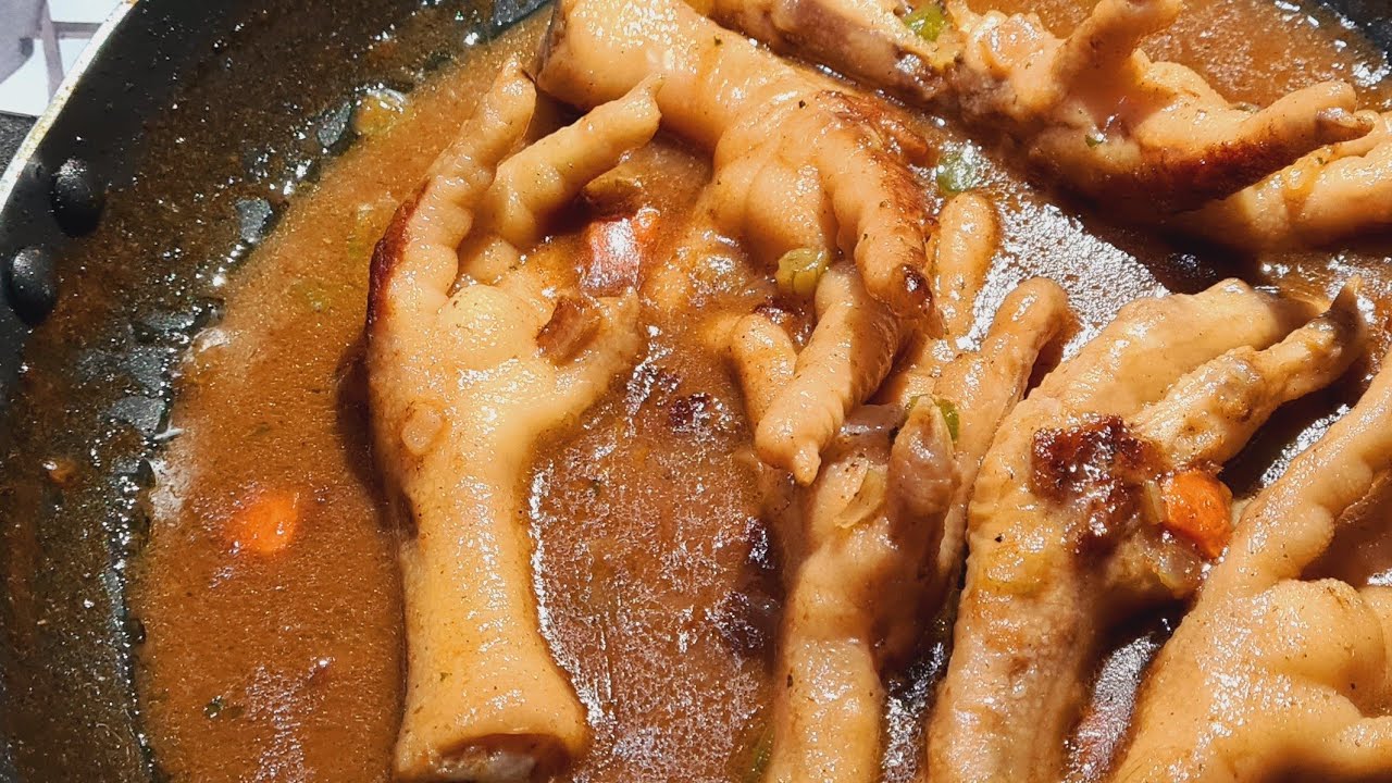 let's cook chicken feet 😋 - YouTube