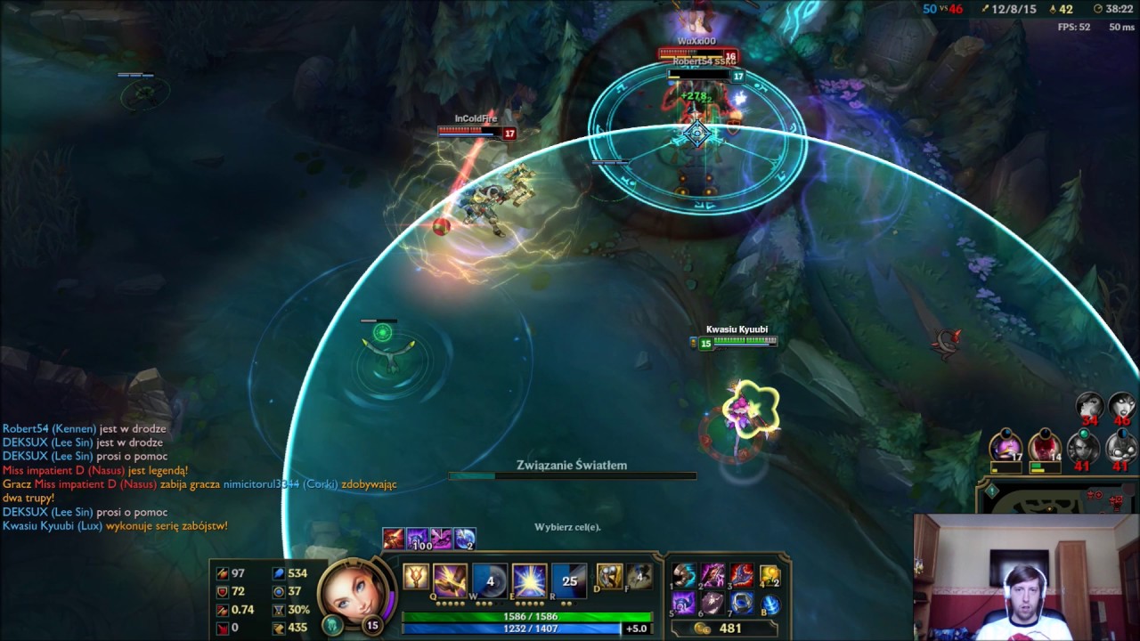 League of Legends Lux Gameplay PL - YouTube