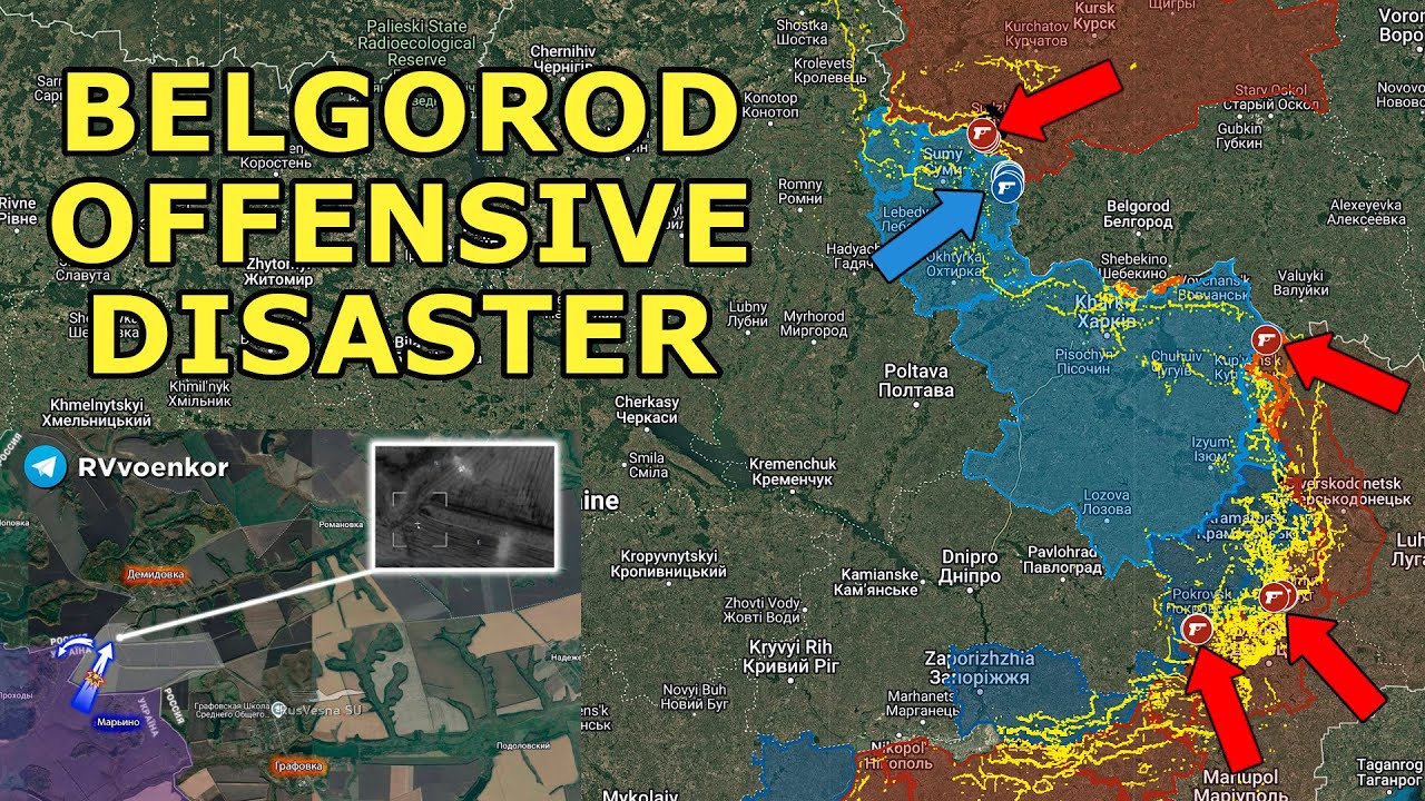 3 Days For 3 Square Kilometers Belgorod Offensive Disaster | RUAF ...
