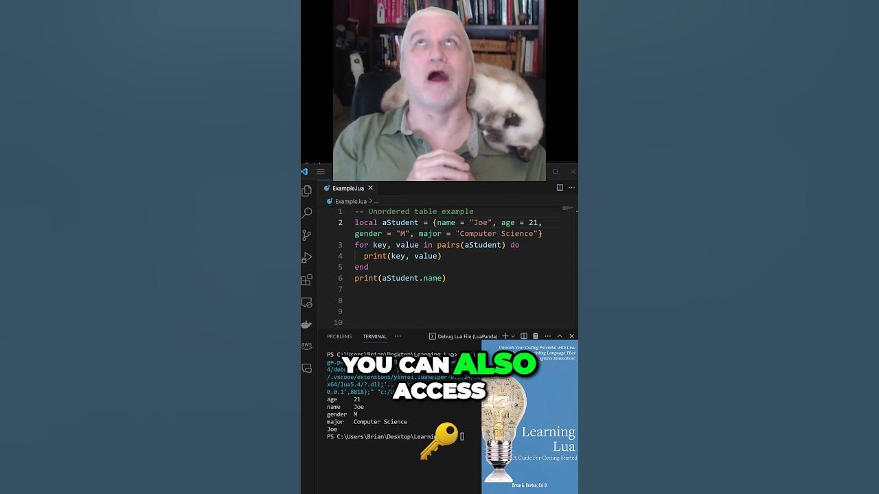 Unleash The Power Of Lua Tables For Organization And Access Youtube