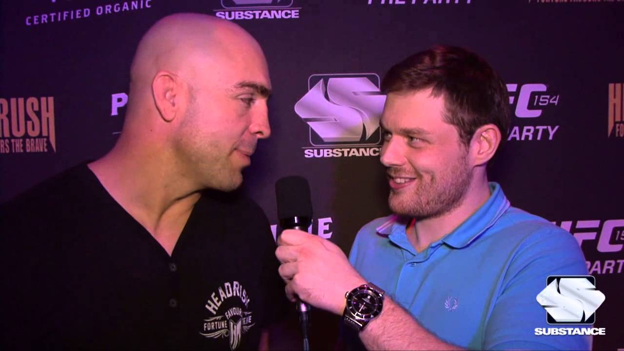Sean Pierson at the UFC 154 Pre-Party - YouTube