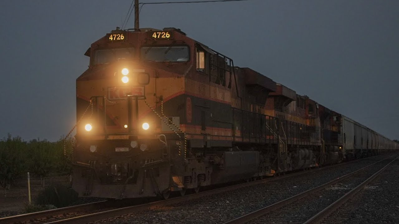 KCSM 4726 leads UP GMMVET with all KCS power @ Yuba City, CA | 7/20/24 - YouTube