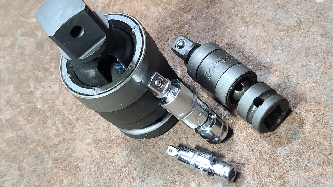Ko-Ken Tools Japan Universal Joint Socketry Review - YouTube