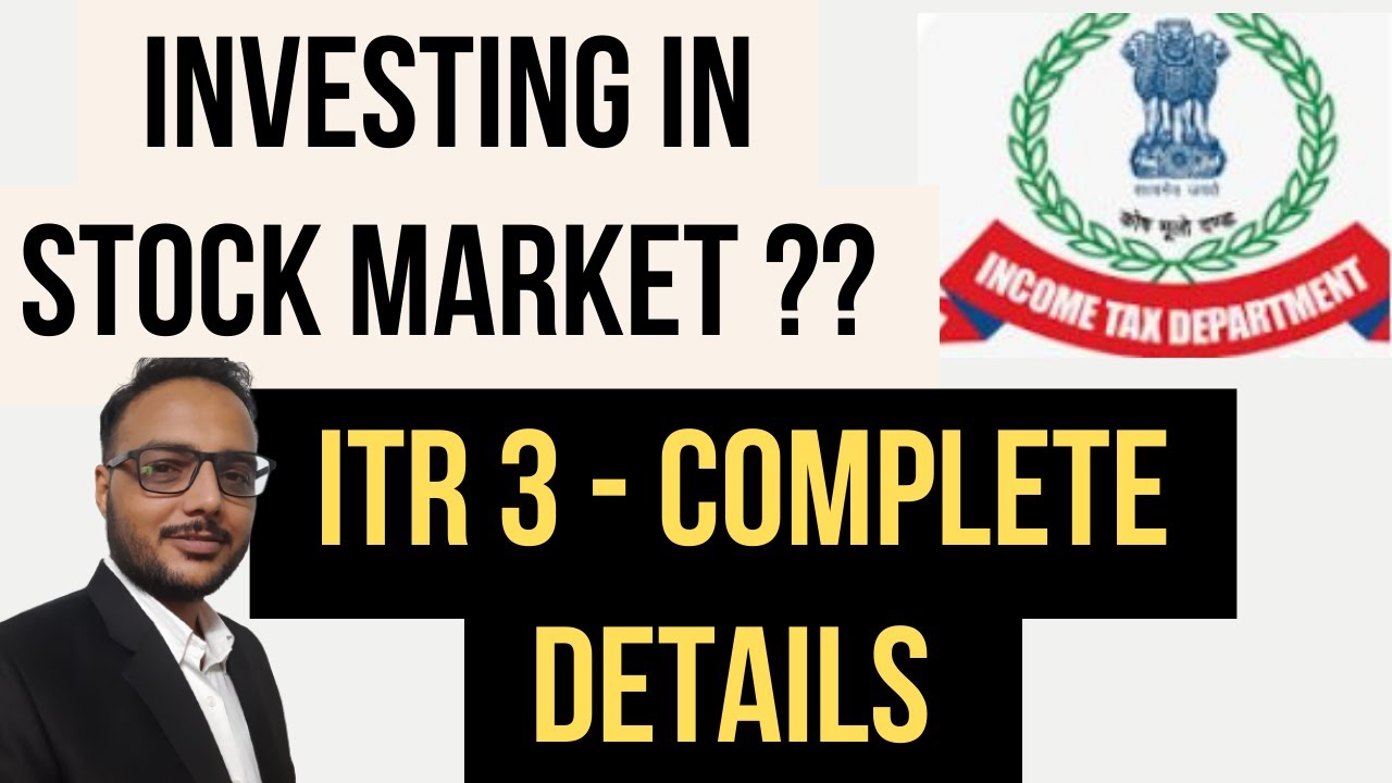How To File ITR 3 For Share Market Income ITR 3 Demo Explained FY 21 2022 YouTube How To File ITR 3 For Share Market Income ITR 3 Demo Explained FY 21 2022 YouTube