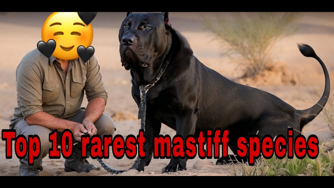The 10 Rarest Mastiff Dog Breeds In 2024 - YouTube
