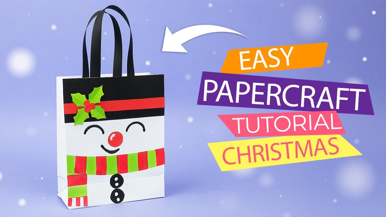 🎁 Easy & Fun DIY Christmas Gift Bags to Wow Your Loved Ones - YouTube