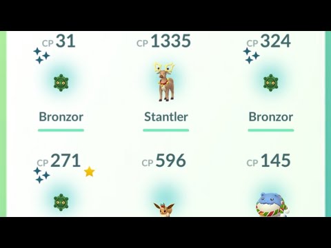 I QUICK CAUGHT 3 SHINY Bronzor within 5 Minutes - YouTube