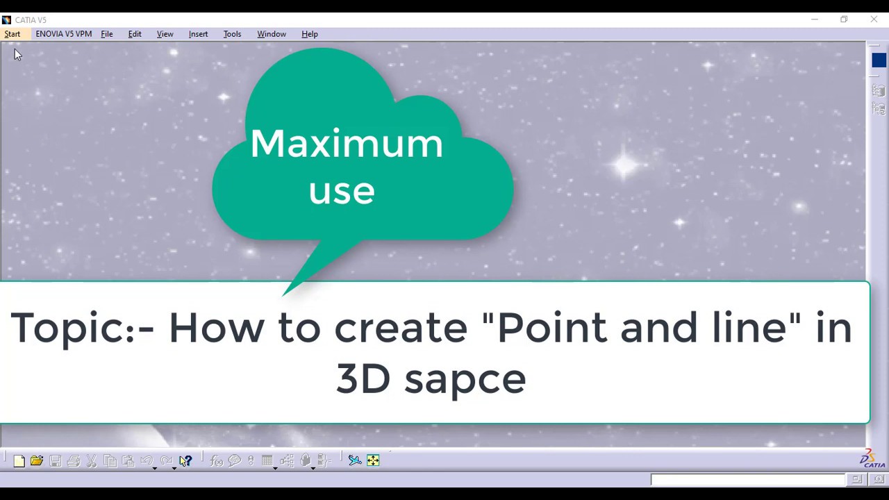 How to create "Points and Lines" in 3D space Wireframe and Surface ...
