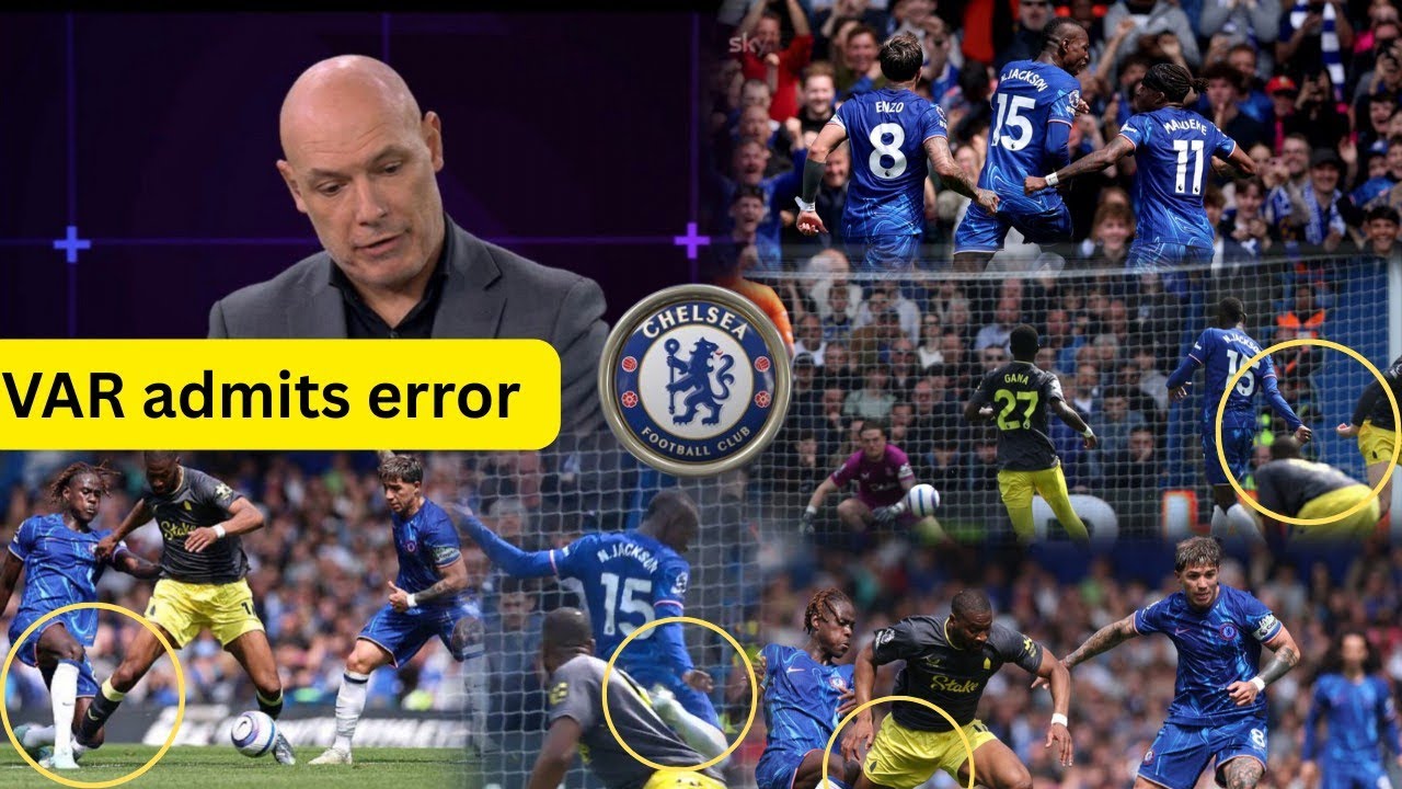 HOWARD WEBB DEFENDS VAR DECISION IN CHELSEA VS EVERTON CLASH - YouTube