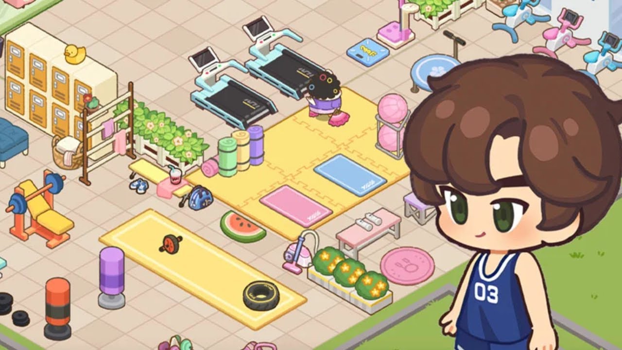 Fat Chicken Gym - Fitness Shop game Mobile Gameplay Android - YouTube