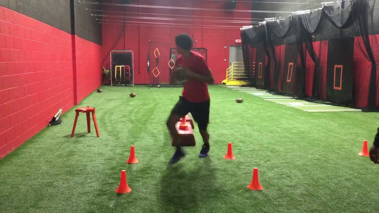 QB BOX DRILLS - Flip The Hips - YouTube