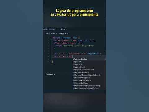 lógica de programación con JavaScript parte 22 #conocimientos #javascript #desarrolladorweb # ...