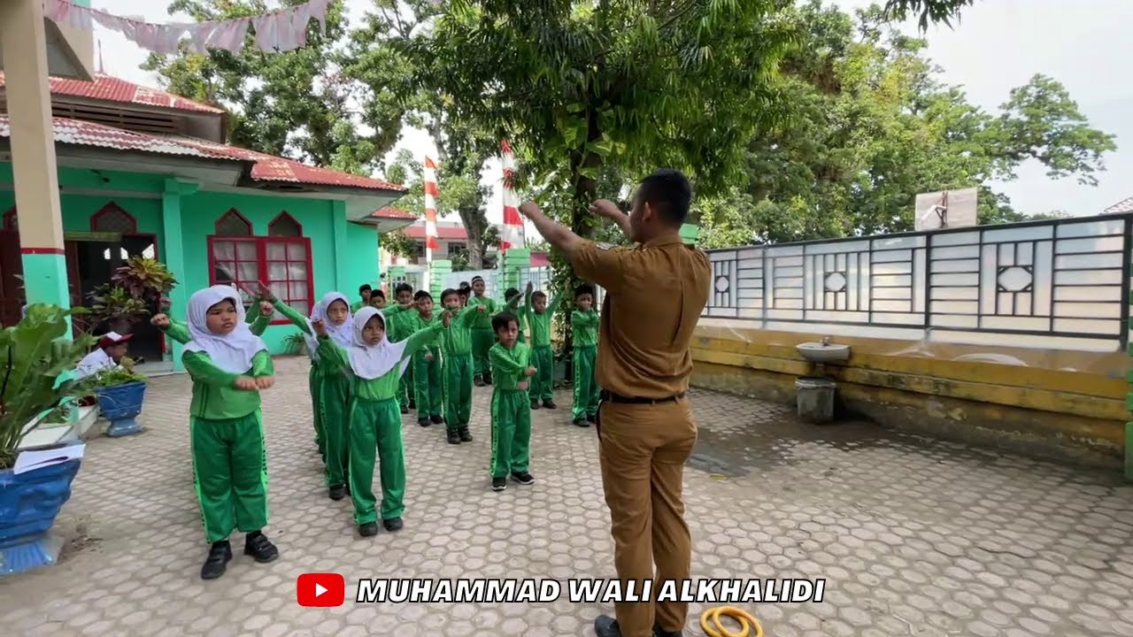 Aktivitas Pola Gerak Dasar Nonlokomotor Memutar Lengan Di Depan Dada ...