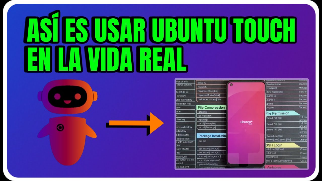 Así funciona Ubuntu Touch en la vida real - YouTube