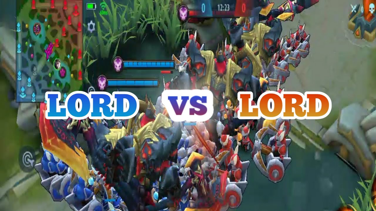 LORD VS LORD || MOBILE LEGEND BANG BANG CUSTOM MODE - YouTube