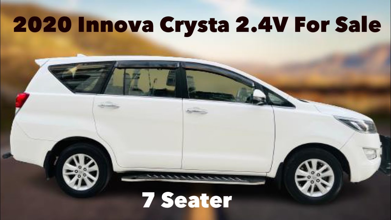 Innova Crysta 2020 2.4 V 7 Seater For Sale|Secondhand Car Sales In ...
