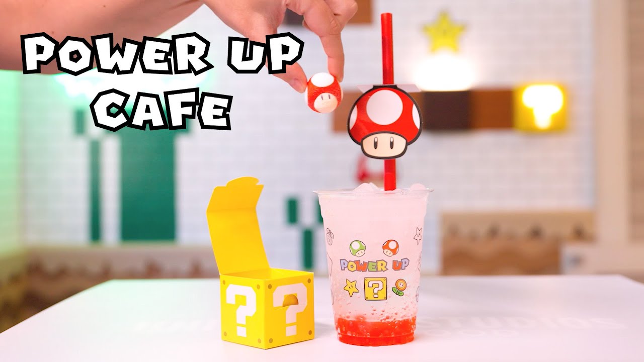 All-New Super Mario™ Themed Power Up Cafe Now Open - YouTube