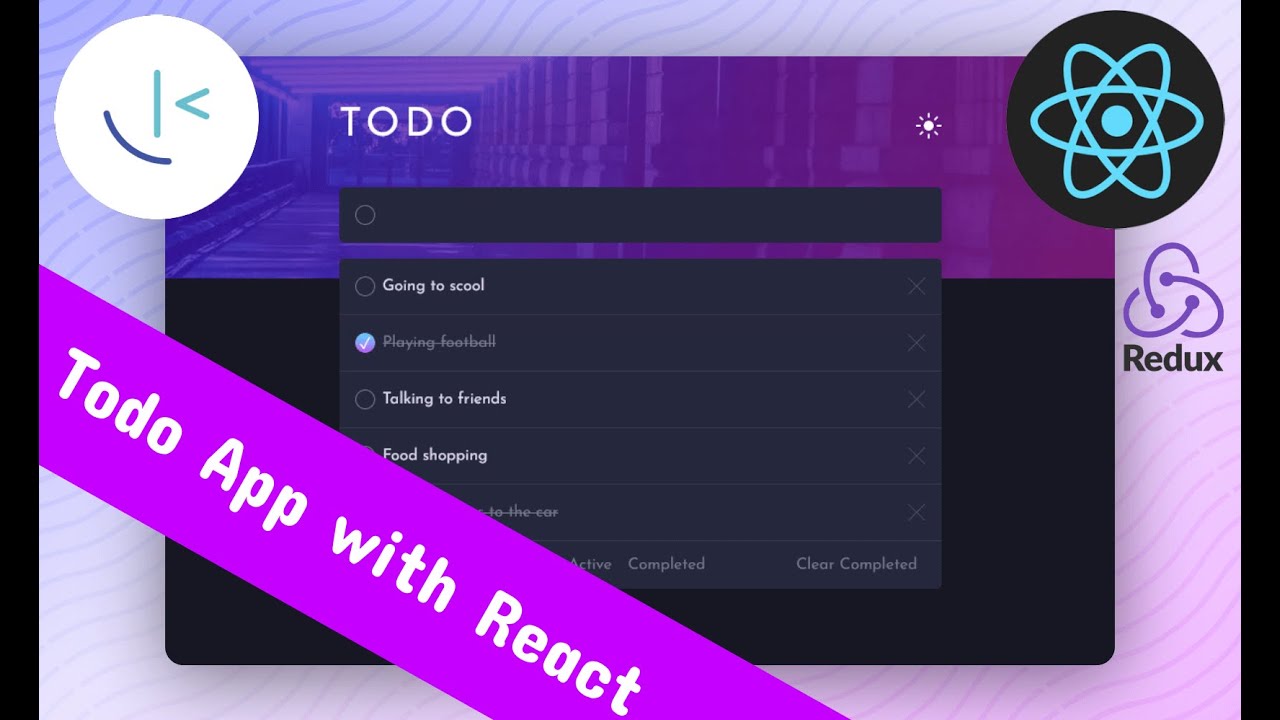 Todo App with React | Demo & Code 🚀 - YouTube