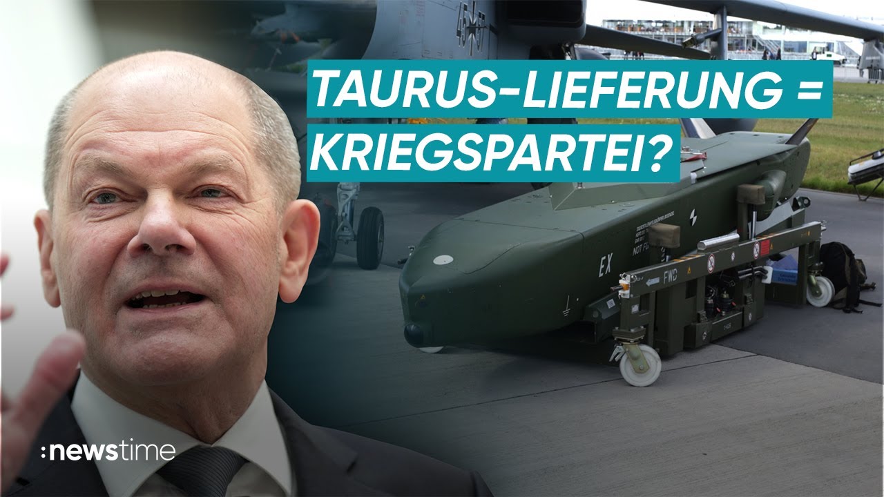 Keine Taurus-Lieferung an Ukraine: Scholz erklärt die Gründe - YouTube