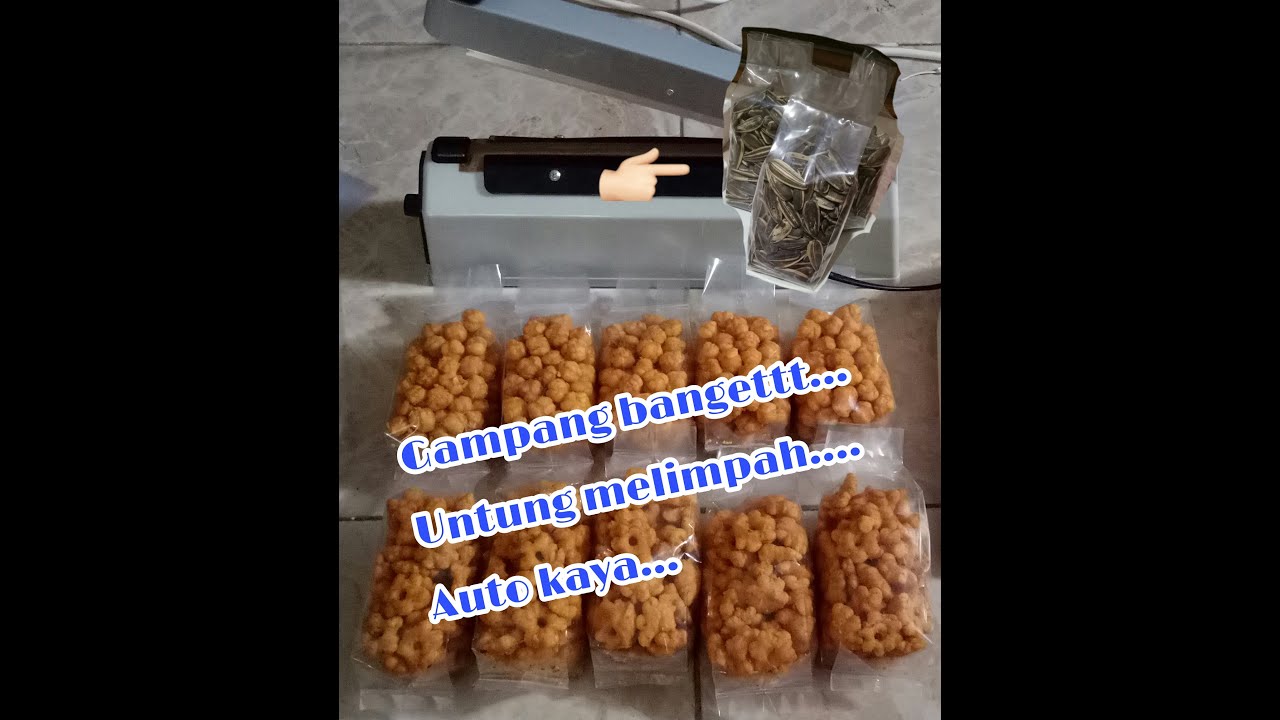 Membuat kemasan snack UNIK & MENARIK - YouTube